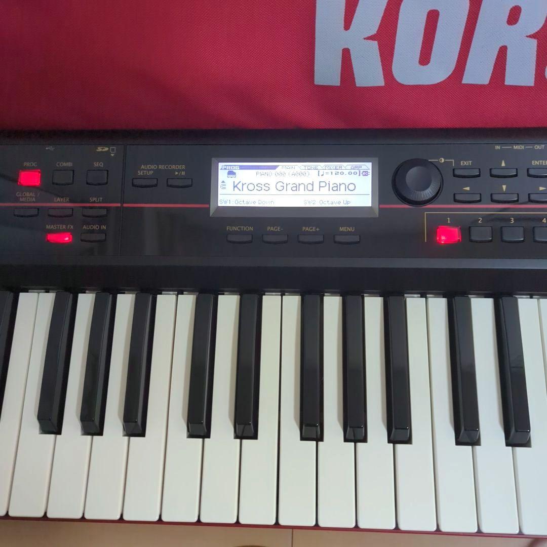 KORG KROSS-61 シンセサイザー　61鍵盤　取説　付属品あり