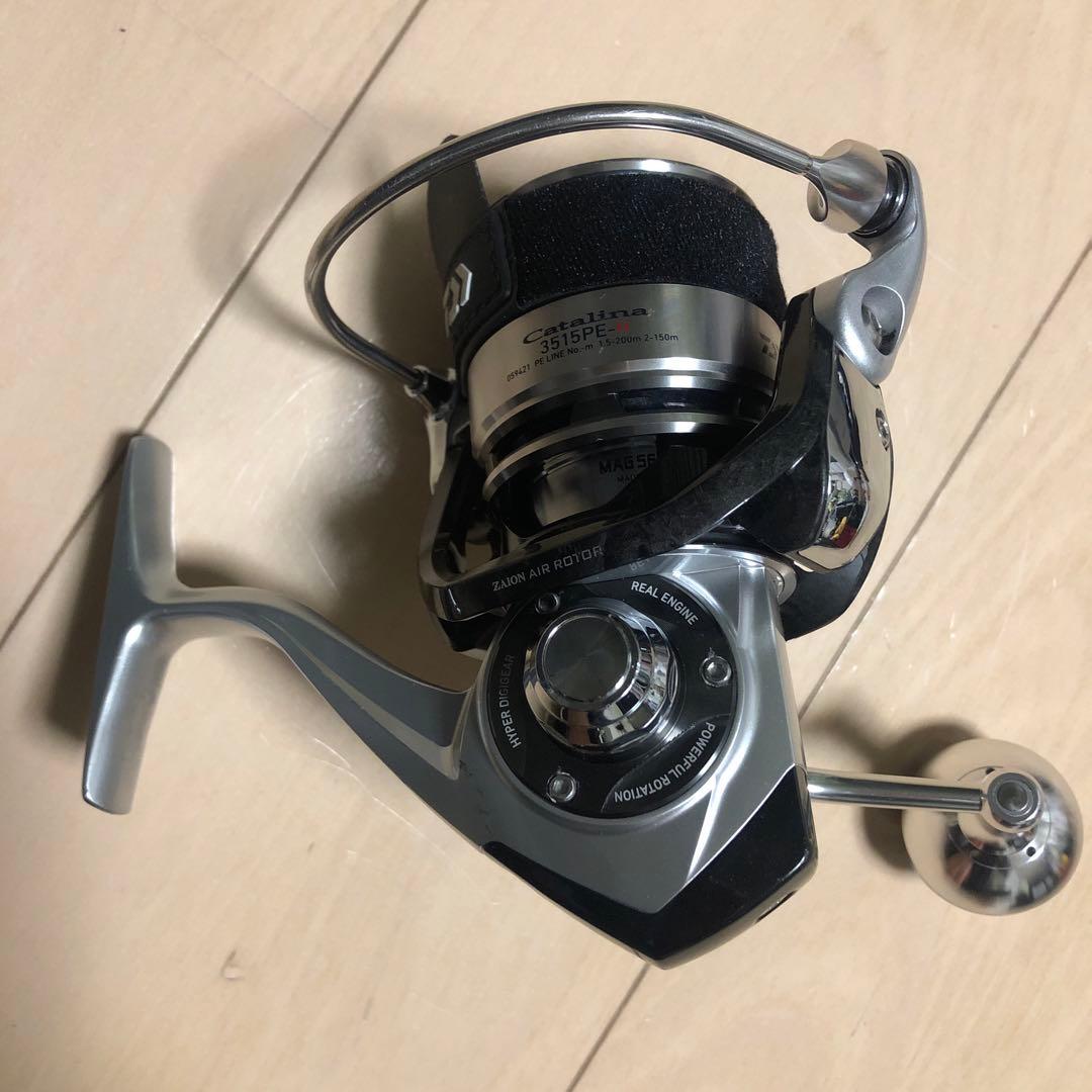 ダイワ　12キャタリナ3515PE-H ハンドルゴメクサスカスタム