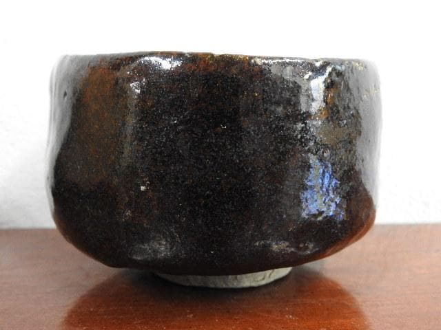 瀬戸釉茶碗　保存箱有　M９３５