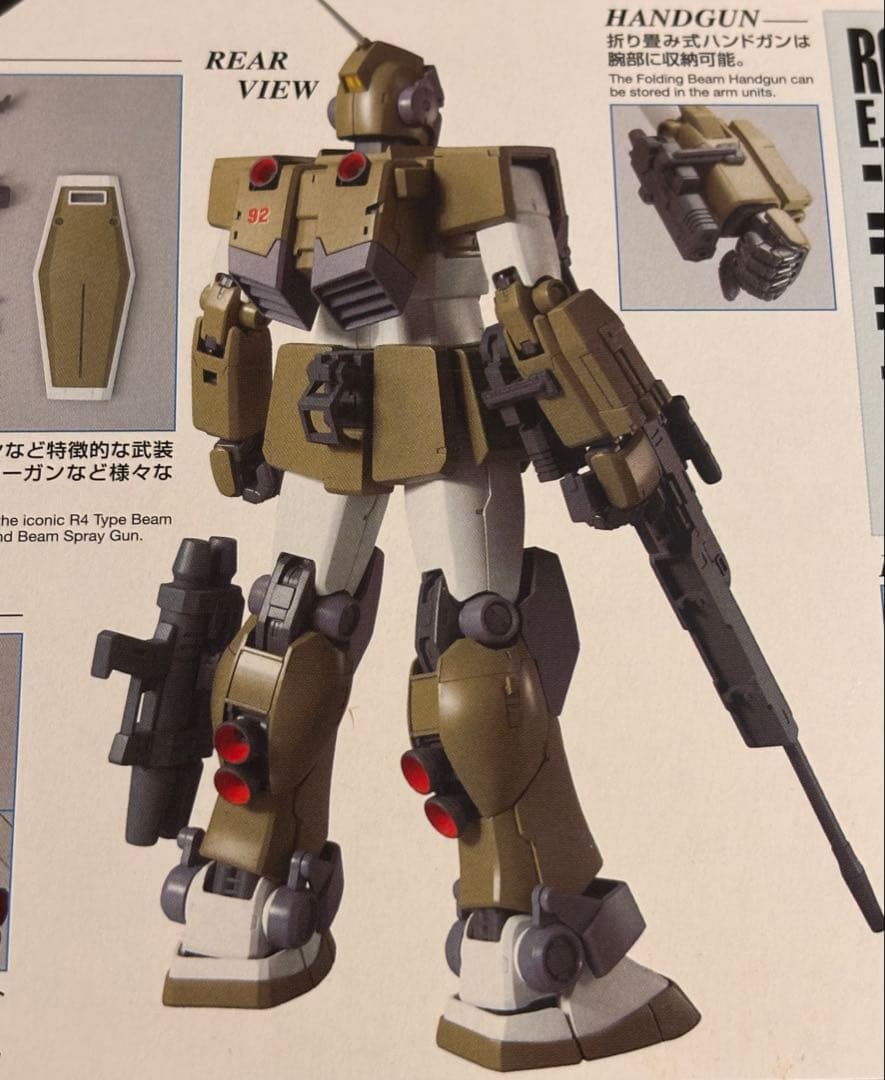【新品・未組立】MG 1/100 RGM-79SC ジムスナイパーカスタム