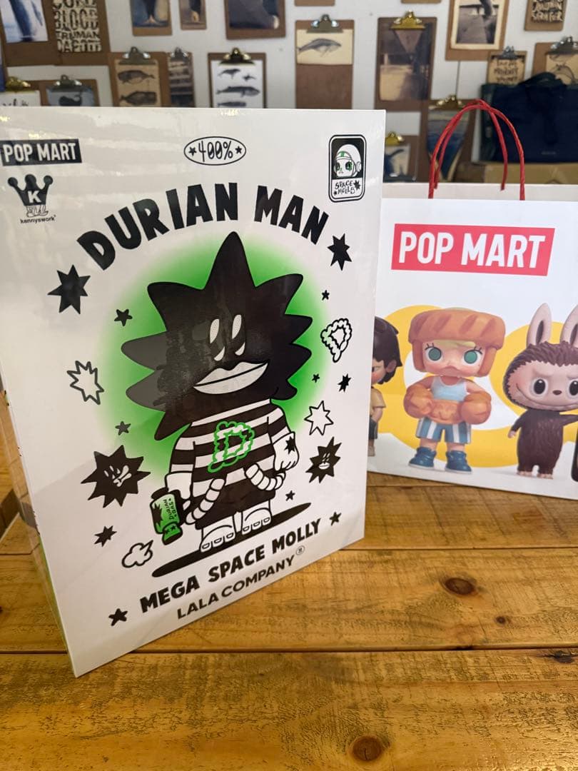新品未開封 POP MART Durian Man 400% ドリアンマン