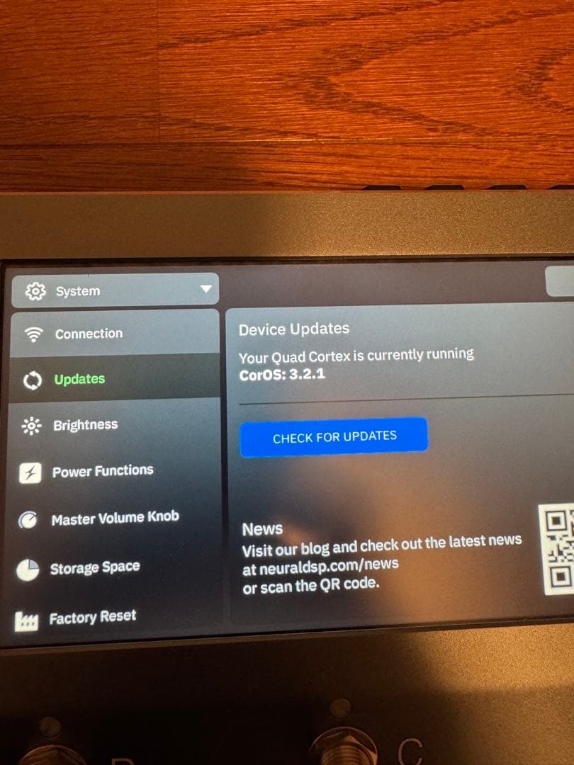 【美品】Neural DSP Quad Cortex 専用ペダルSP1-ND付き