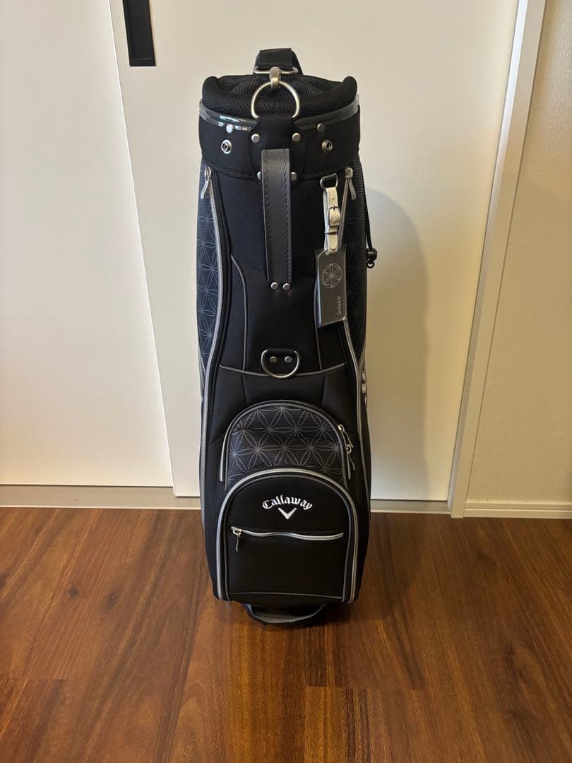 ほぼ新品　Callaway　レディースキャディバッグ　ブラック