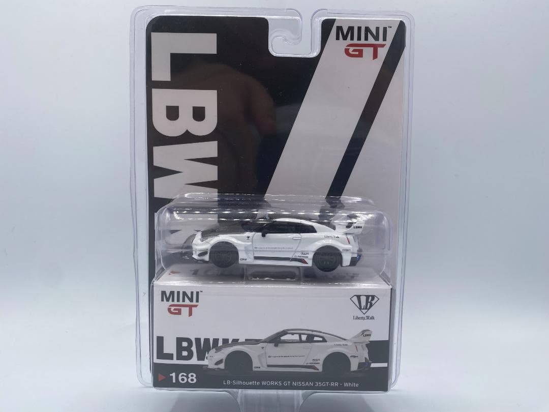 MINI GT LBW Nissan 350Z ホワイト 1/64