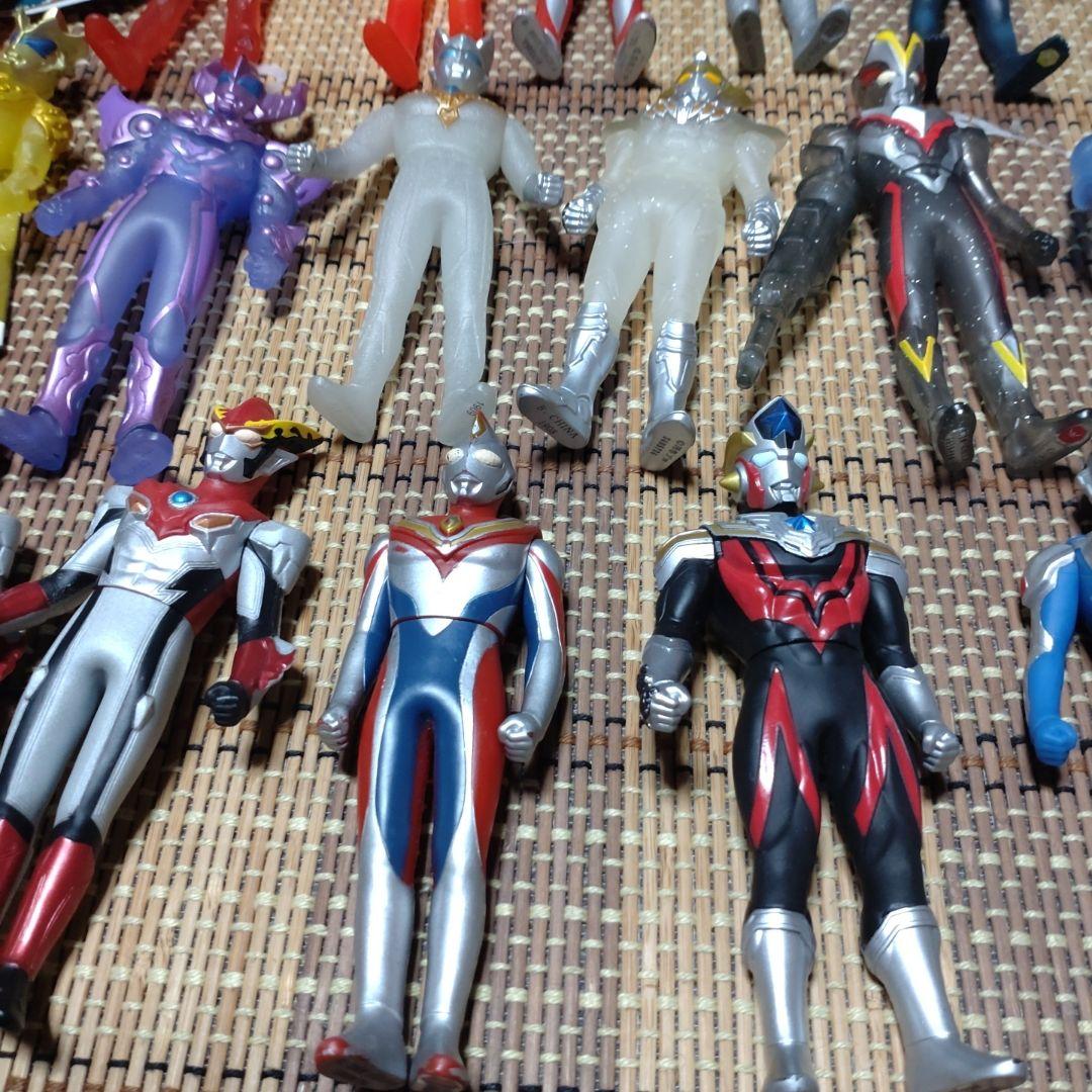 ウルトラマン　ウルトラ怪獣　仮面ライダー　ソフビ大量セット