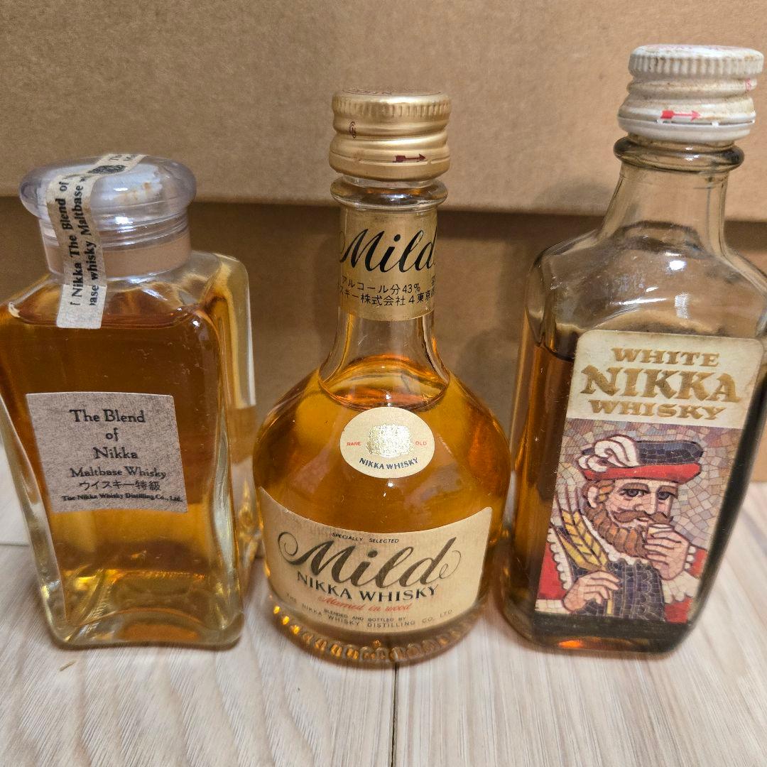 ニッカ NIKKA ウイスキー 古酒 ミニボトル 17本セット 希少