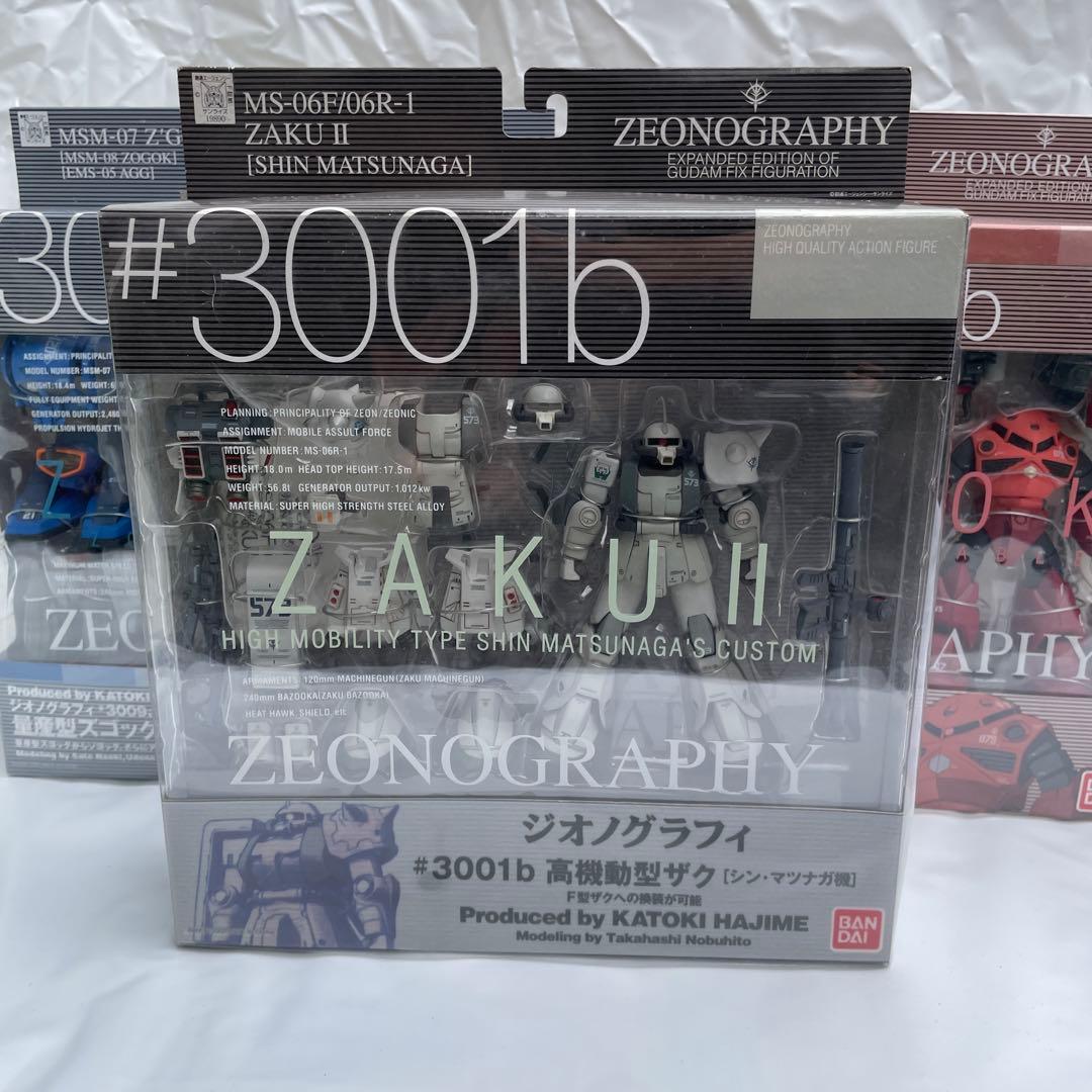 ジオノグラフィ 機動戦士ガンダム バンダイ 7体セットシャア専用 ズゴック ドム