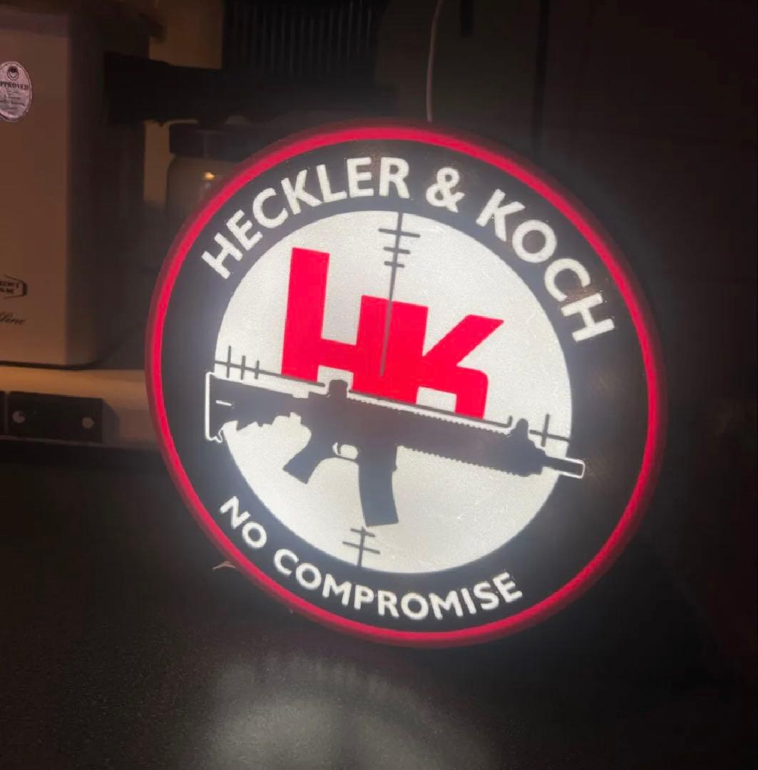 Heckler & Koch ロゴ ライト