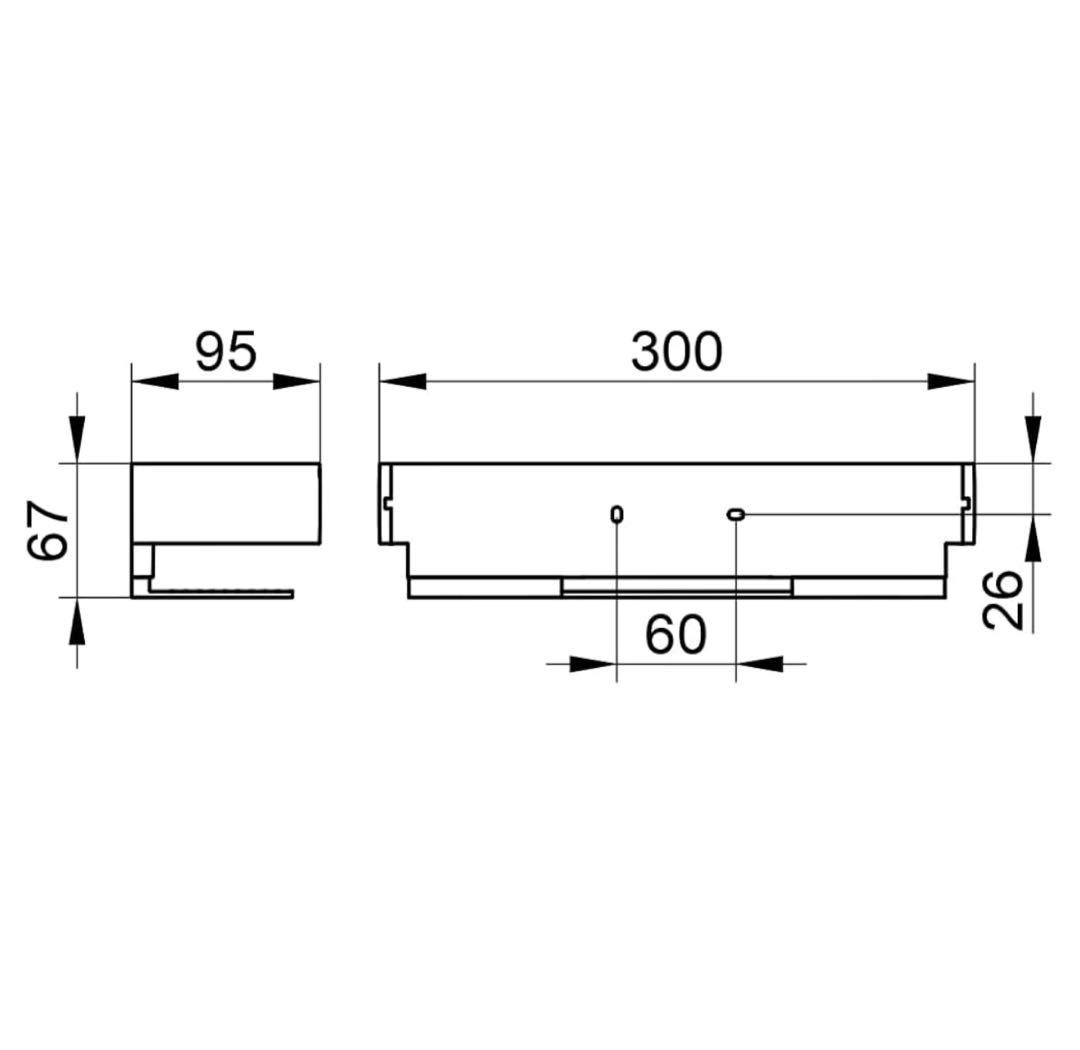 [展示品]KEUCO コイコ　浴室ラック　シェルフ