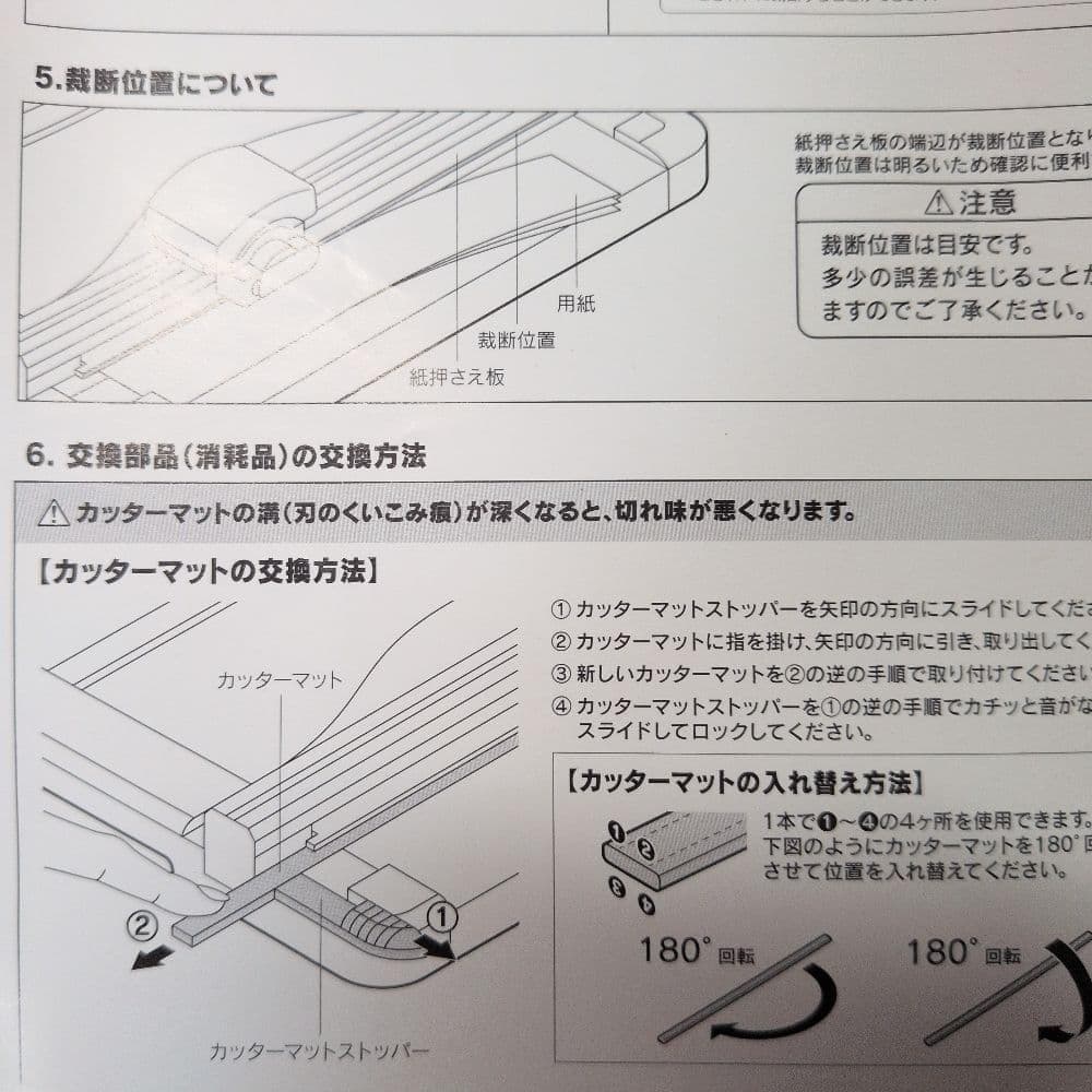 カール 裁断機 ペーパーカッター A3対応 DC-630 替カッターマット付き