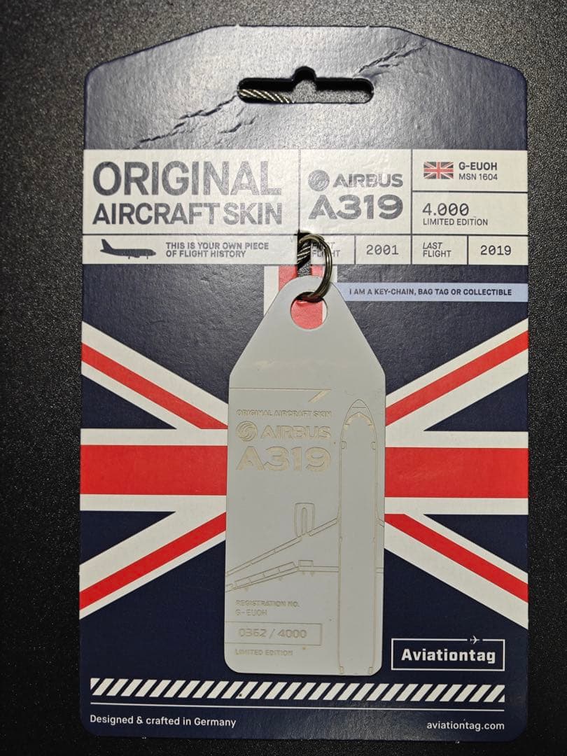 BA ブリティッシュ・エアウェイズAviationtag A319-100