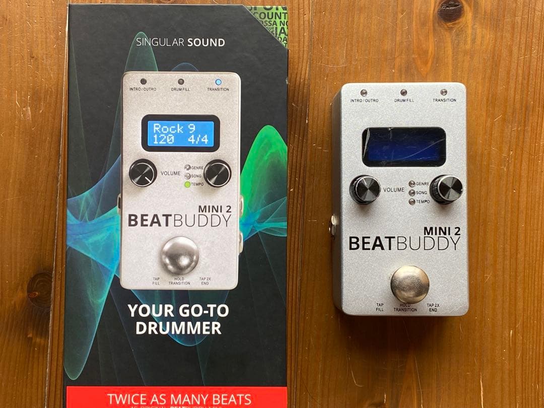 BeatBuddy Mini 2 フットスイッチ付き