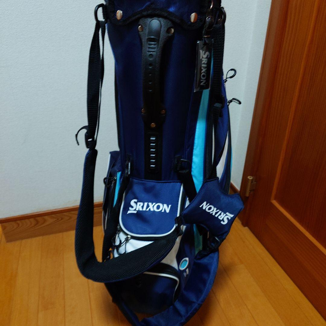 Srixon スタンド式キャディバッグ ネイビー/ライトブルー