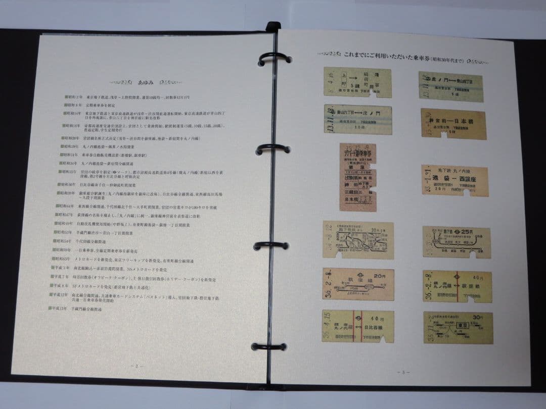 さようなら帝都高速度交通営団 記念乗車券