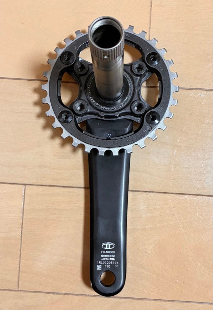 DEORE XT クランク ブラック T30 MTB