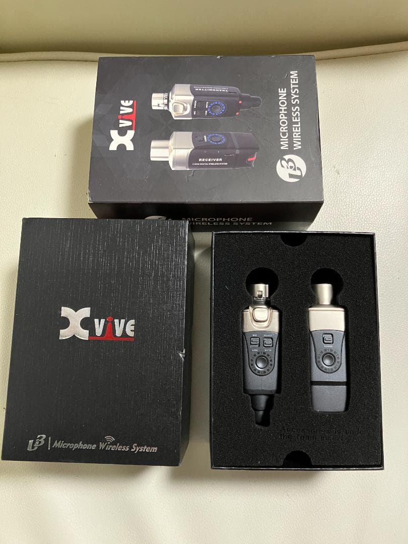Xvive ワイヤレスマイクシステム 中古品
