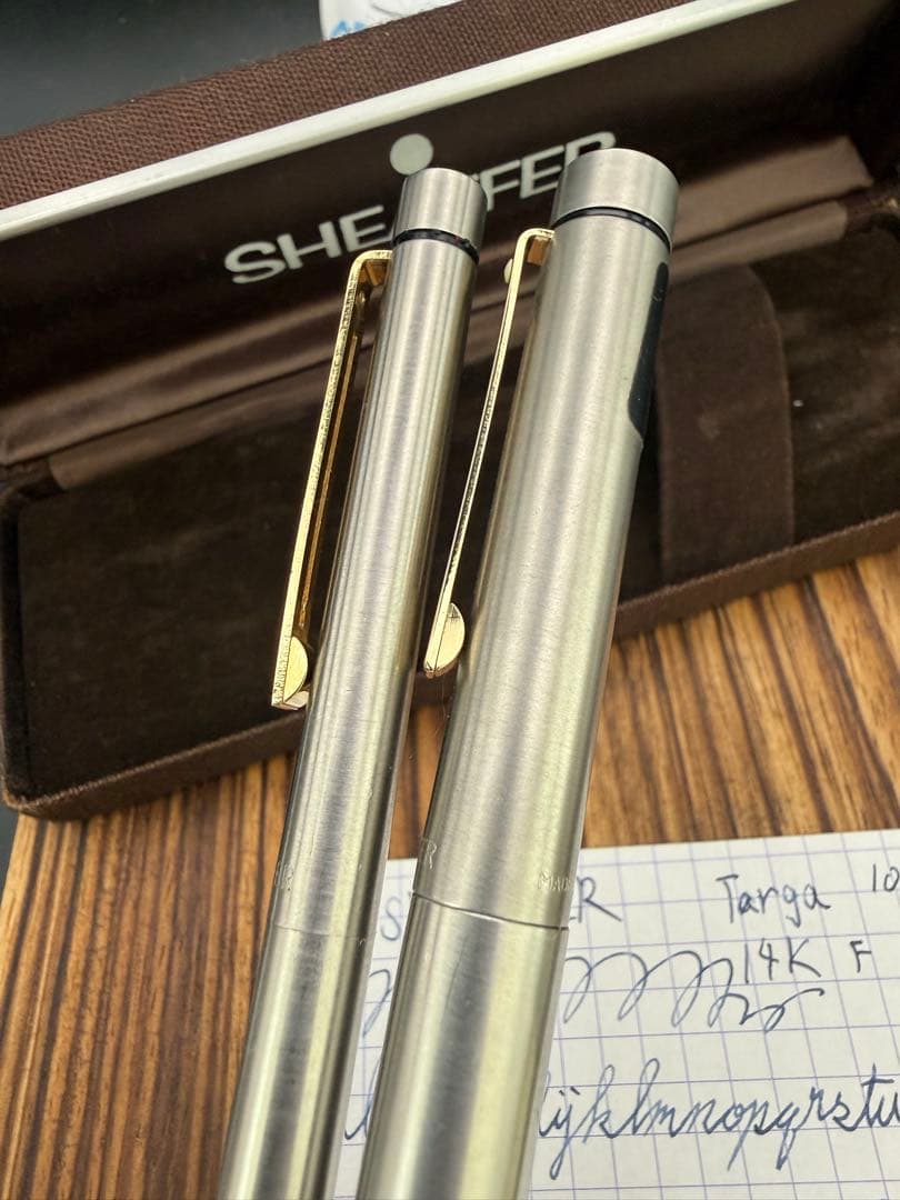 SHEAFFER 万年筆 タルガ 1001xg ボールペンセット
