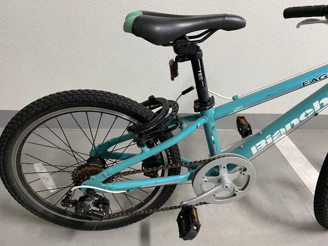 ふたりのりかえるBianchi Eagle 20インチ 子供用自転車
