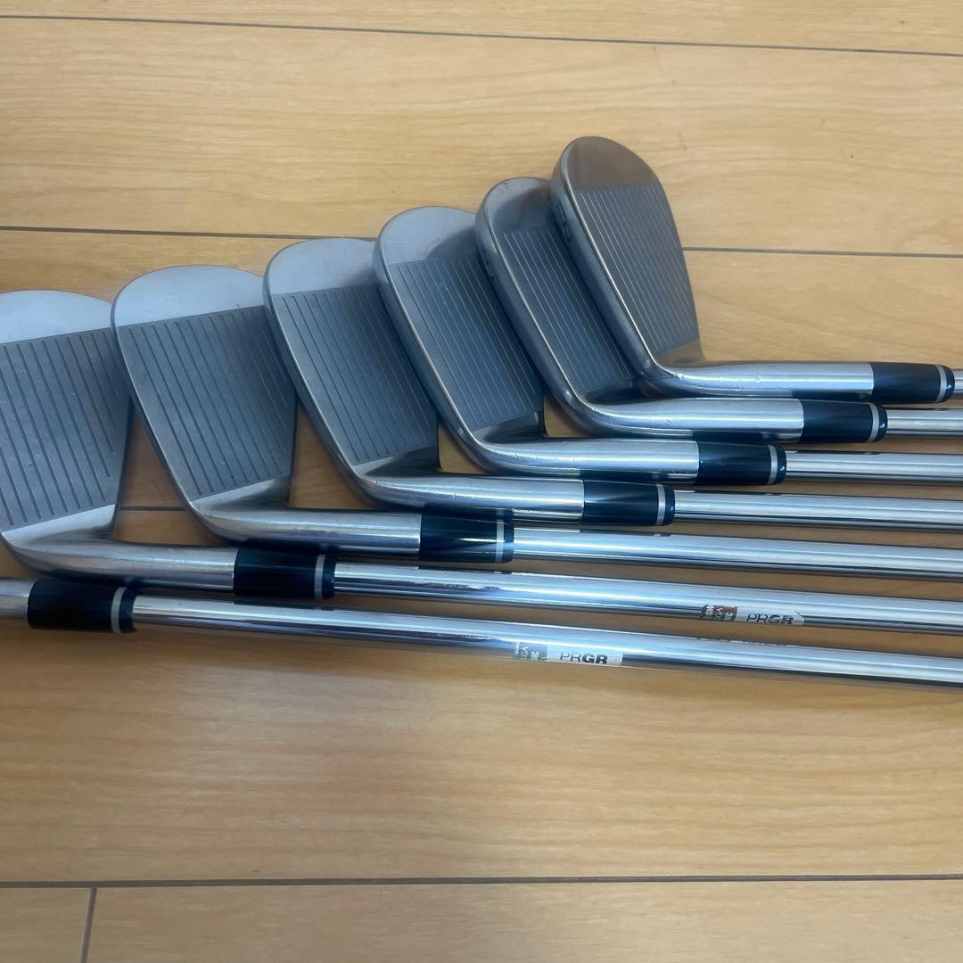 PRGR　アイアンセット スチールシャフト 4-PW