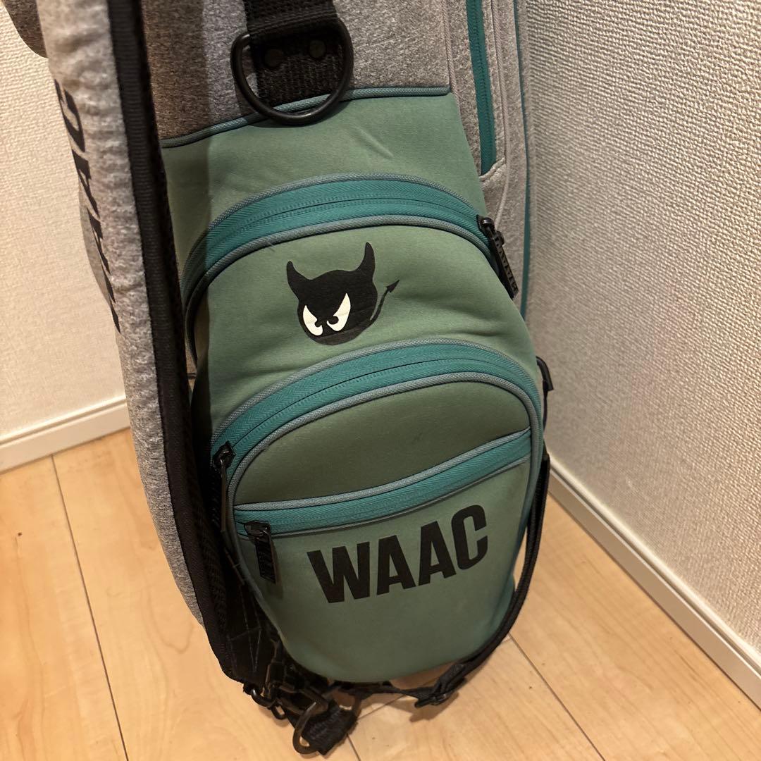 WAAC グレー キャディバッグ