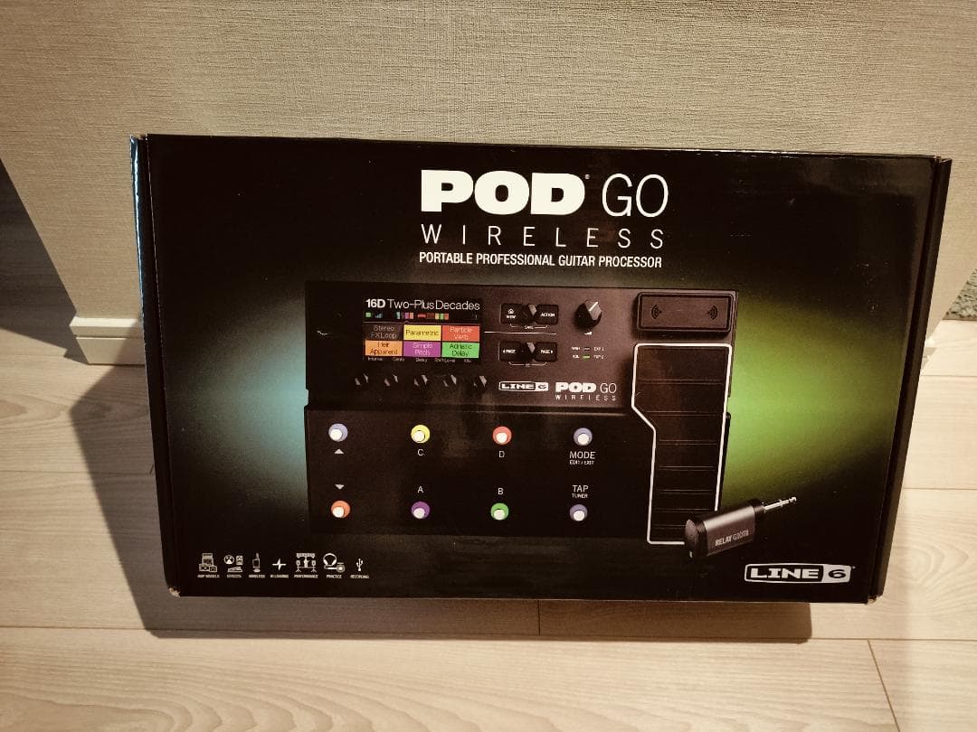 【美品・ワイヤレス！】LINE6 POD GO Wireless