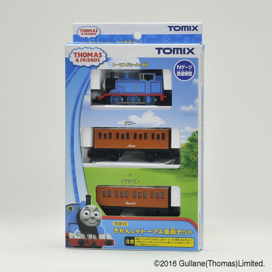 新品未使用TOMIX93810きかんしゃトーマス車両セット