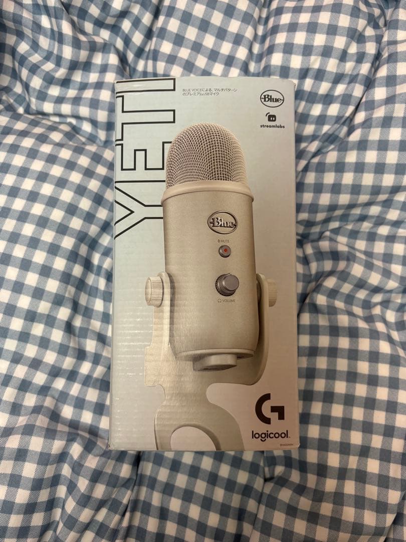 Logicool G BlueYeti コンデンサー マイク ホワイト
