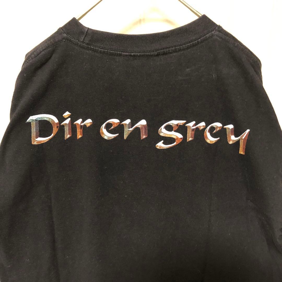 激レア DIR EN GREY ディルアングレイ 京 ビジュアル系 Tシャツ 黒