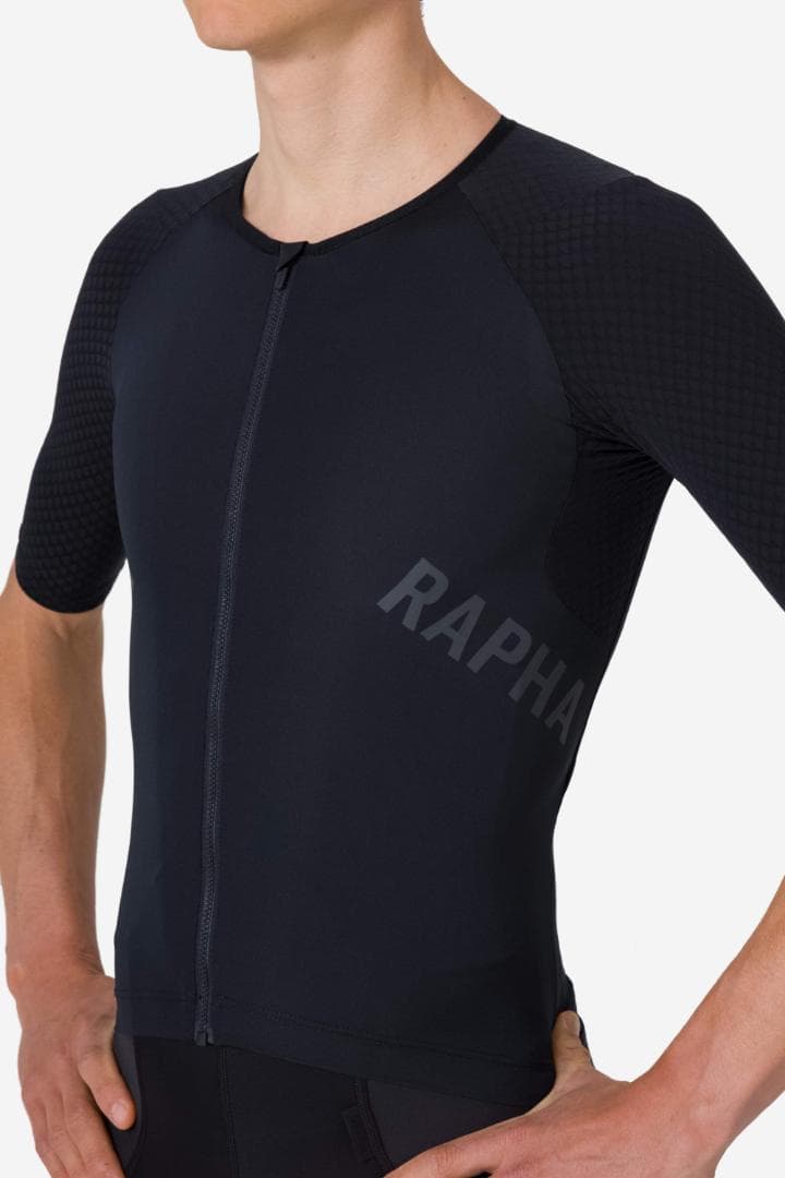 Rapha メンズ プロチーム エアロジャージ Lサイズ ブラック