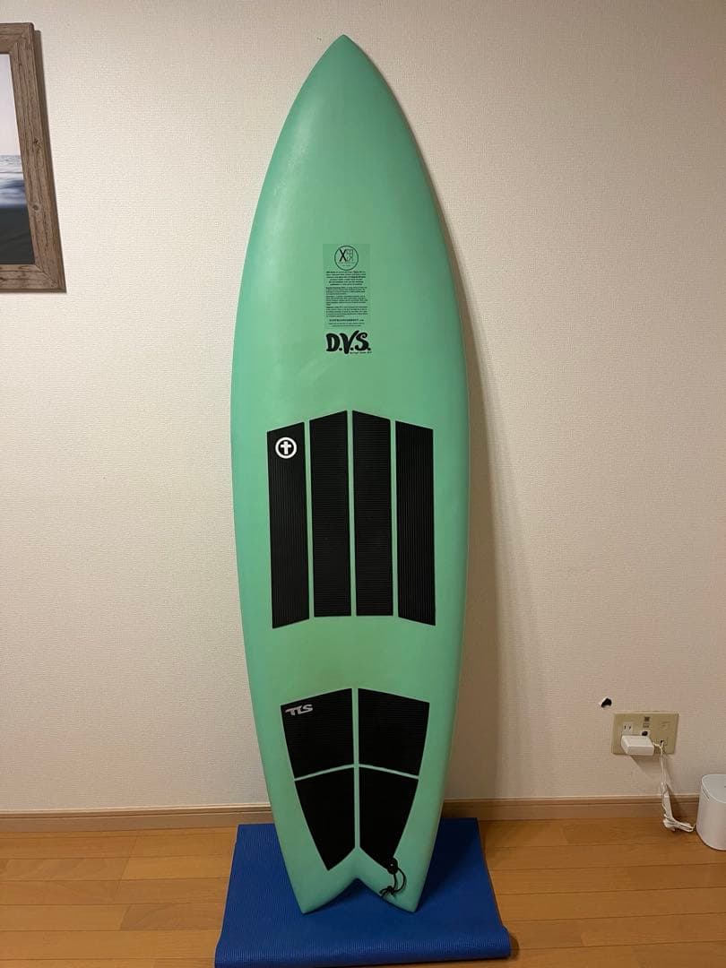 DVS フィッシュサーフ ボード 6'2 美品　EPS