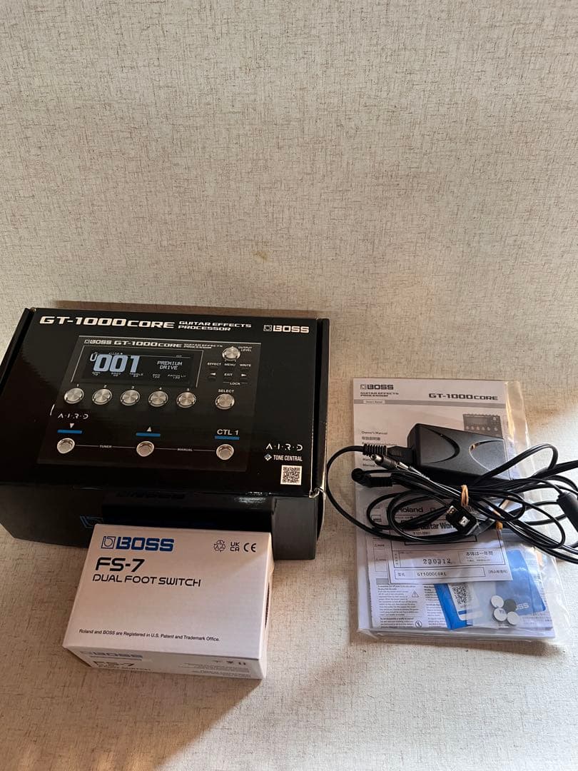 BOSS GT-1000CORE FS-7セット