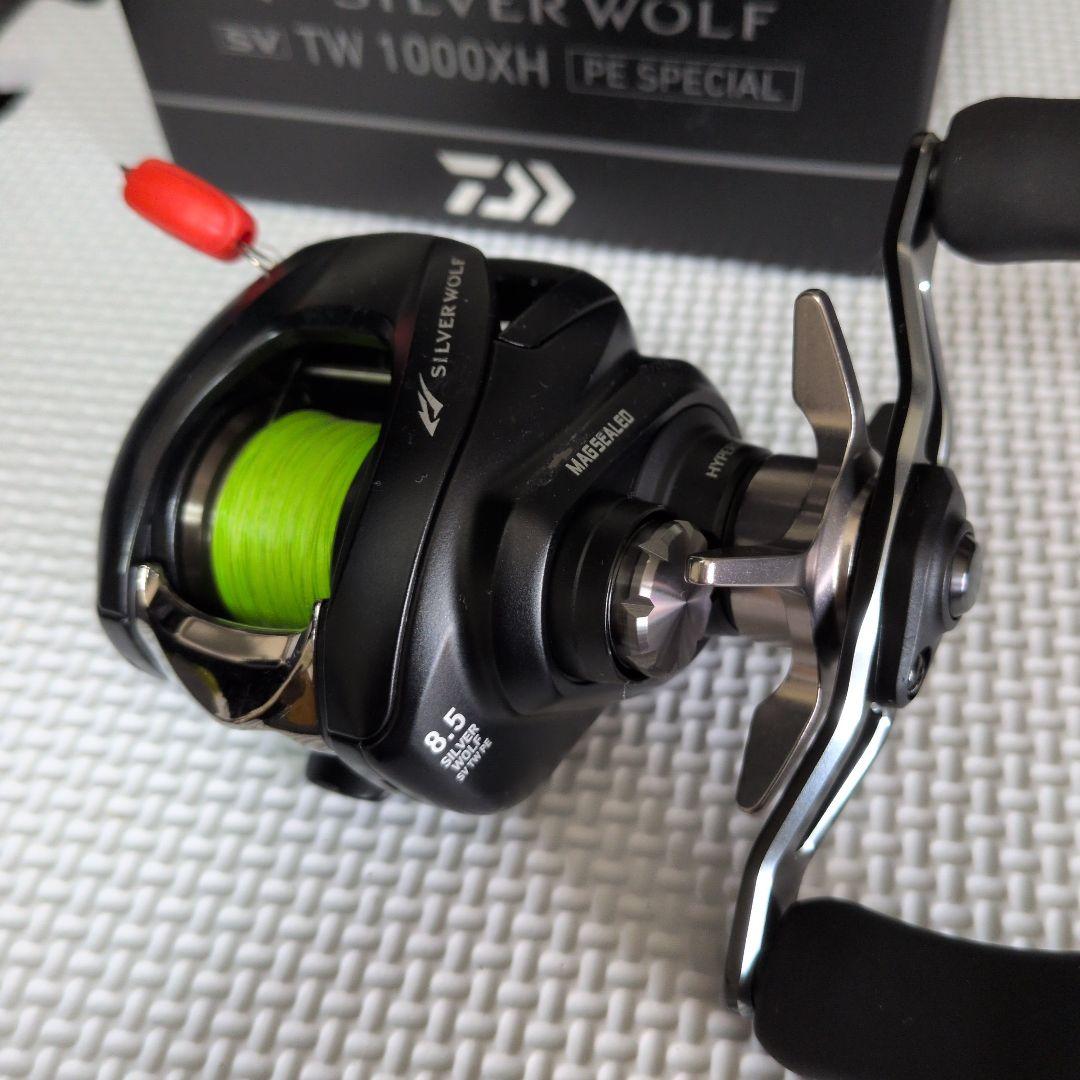 リール DAIWA SILVER WOLF TW1000XH PE SPECIAL