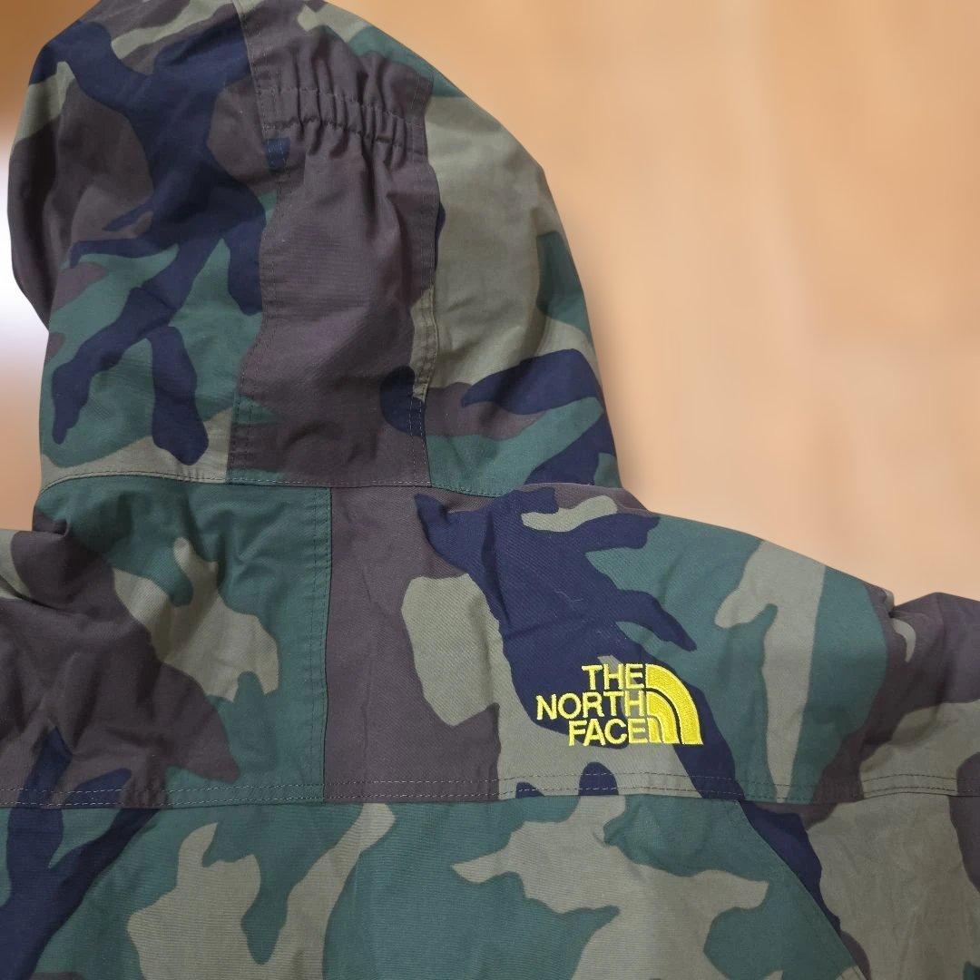 THE NORTH FACE 迷彩柄 子ども用スキーウェア