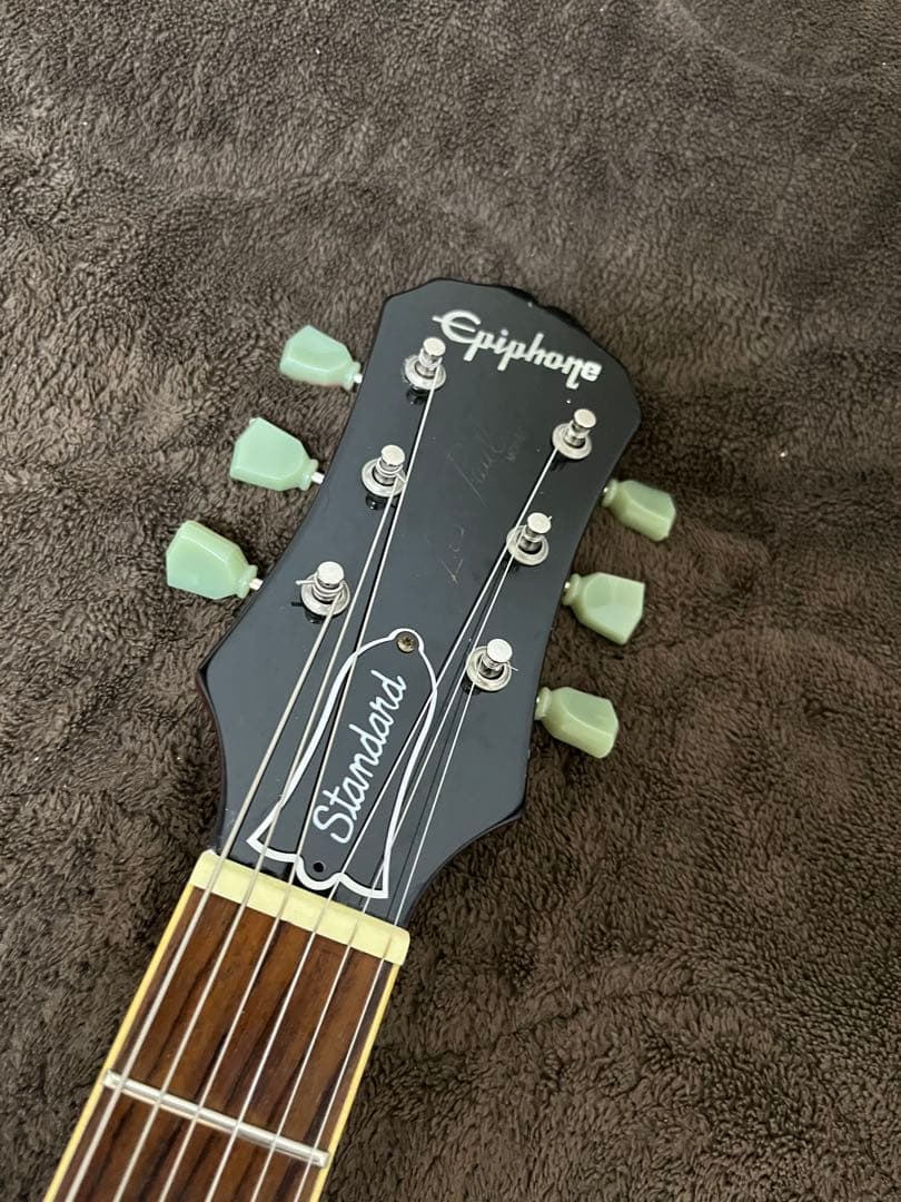 松浦　【調整済】epiphone エピフォン　レスポール　スタンダード