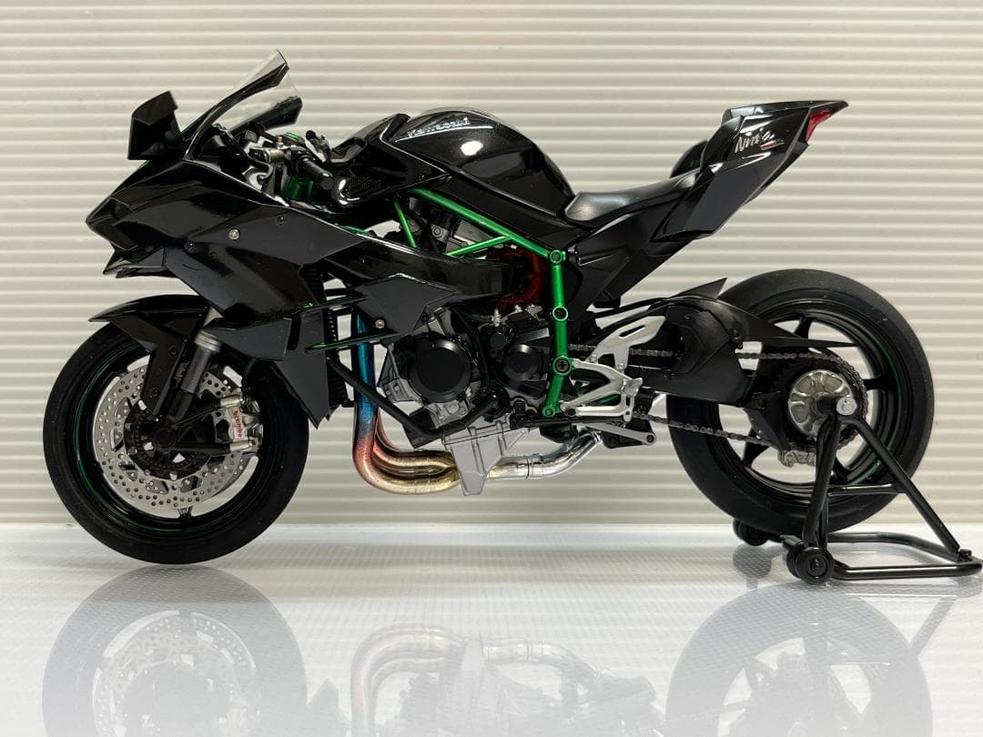 Kawasaki Ninja H2 1/12スケールモデル　完成品