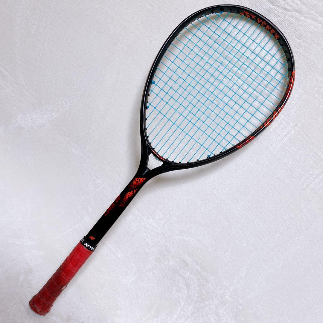 美品　YONEX　ジオブレイク80G　レッド　ブラック　ストローク専用モデル　黒