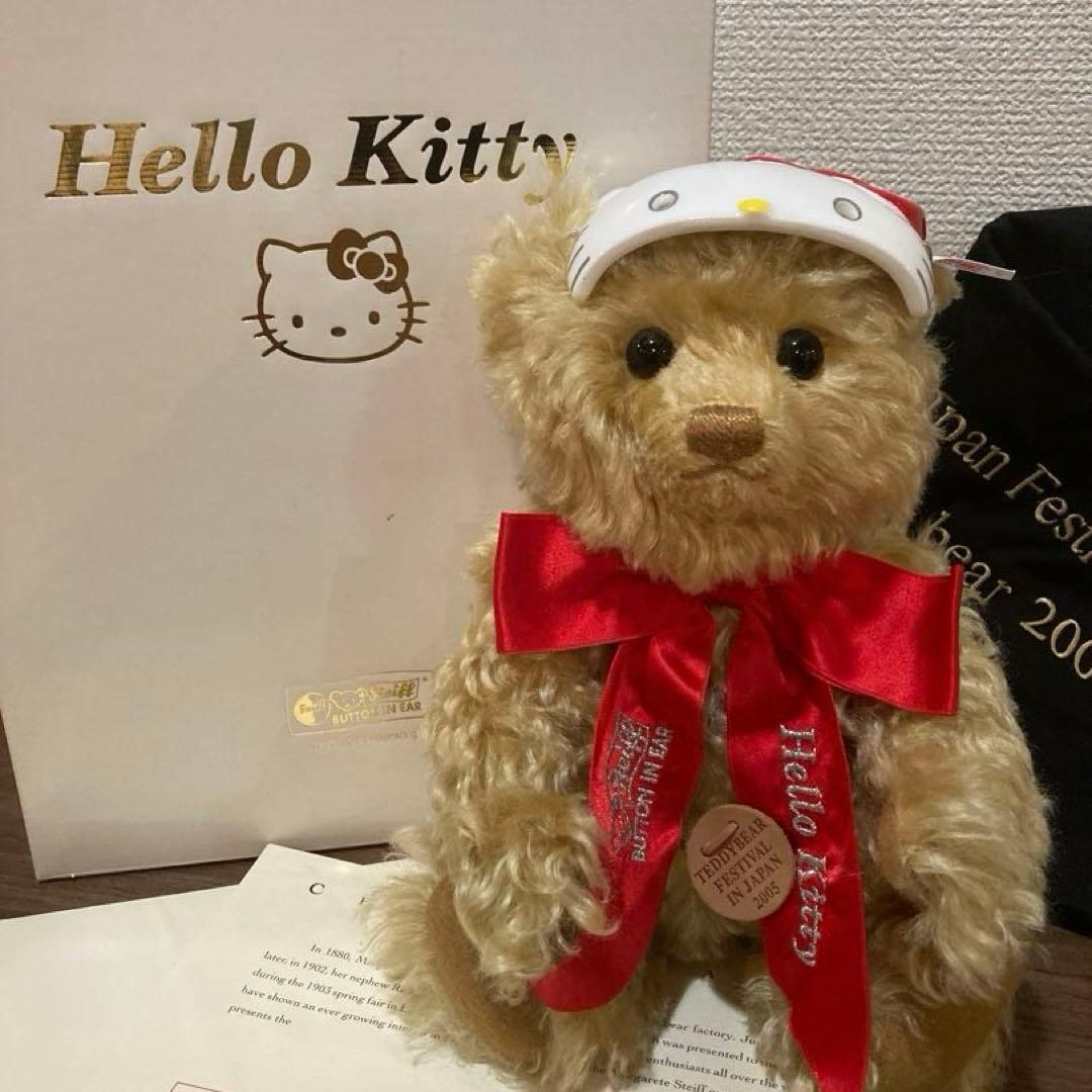 ぬいぐるみ Steiff Hello Kitty Japan Festival Bear