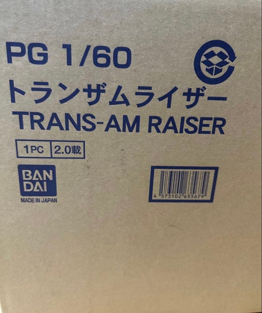 PG　1/60　トランザムライザー　ガンプラ　機動戦士ガンダム00　ダブルオー