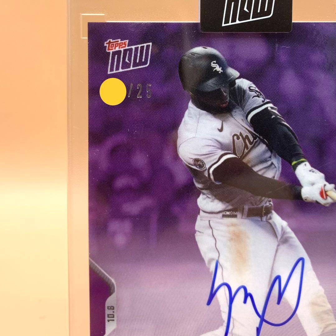 （激レア）Luis Robert Topps now 929 直筆オート /25