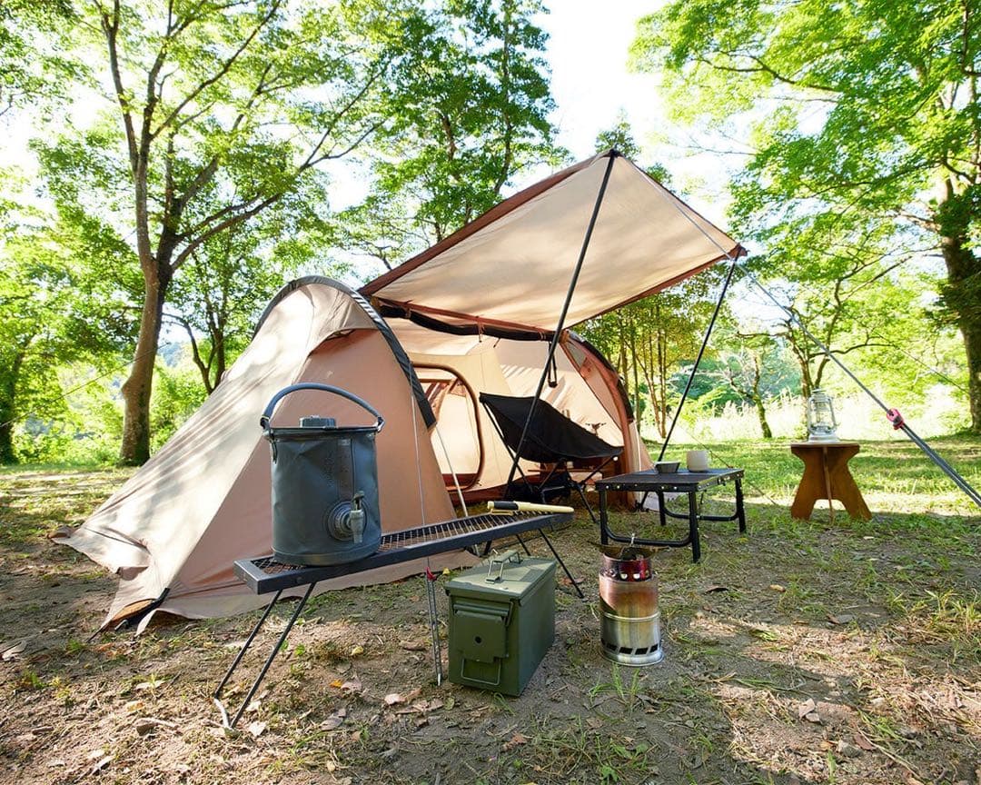 TWIN ARCH SOLO TENT ベージュ 1人用