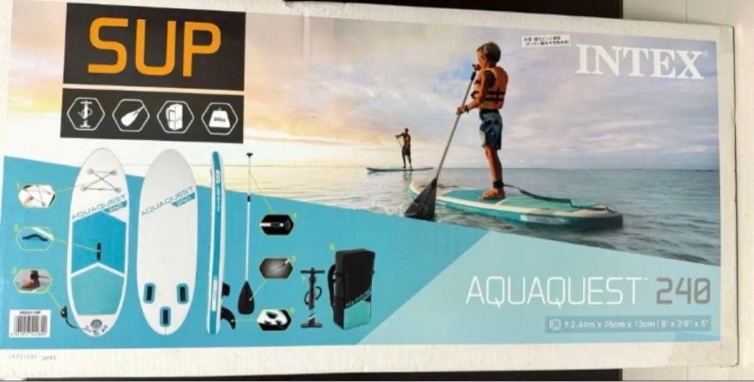 【新品】INTEX OTHER AQUA QUEST 240 YOUTH SUP