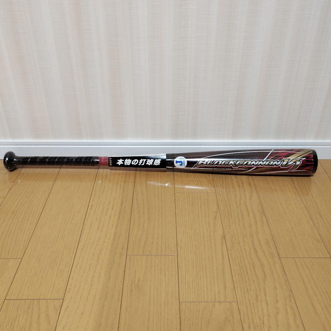 ZETT BLACK CANNON V1 少年軟式バット 80cm 600g