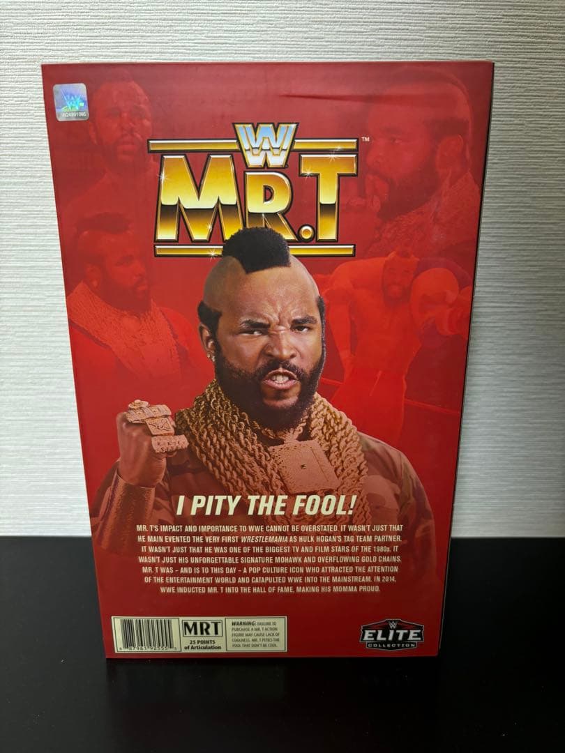 WWE Elite Mr T ミスター T 新品未開封 極レア！