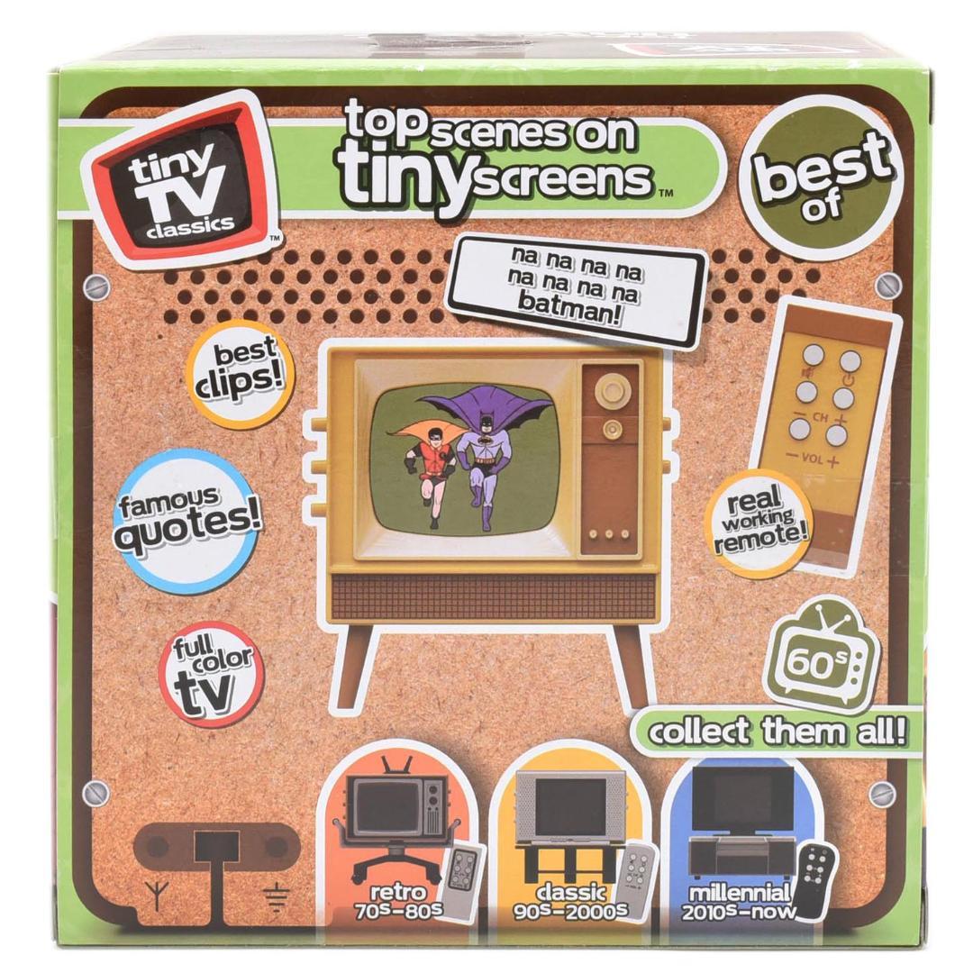 Tiny TV Classics バットマン ミニチュア ミニテレビ リモコン付