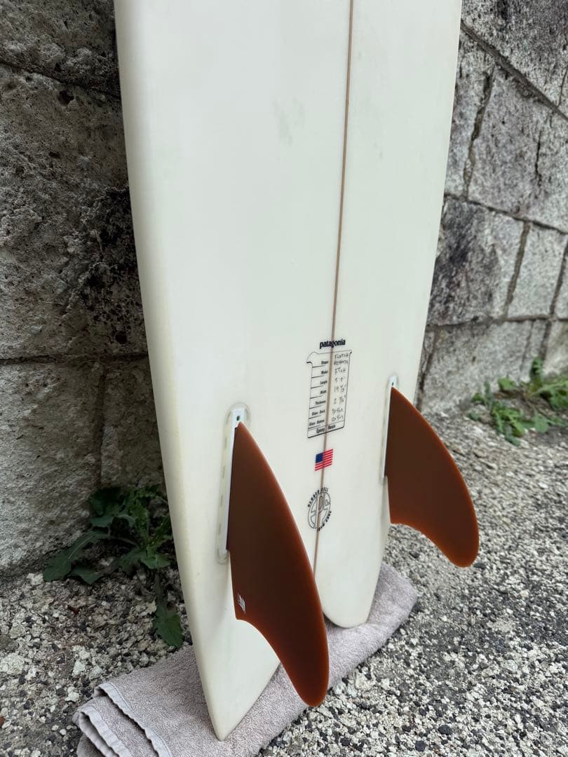 都内近郊限定 FCD パタゴニア Fish Twin 5'5 フィン付き