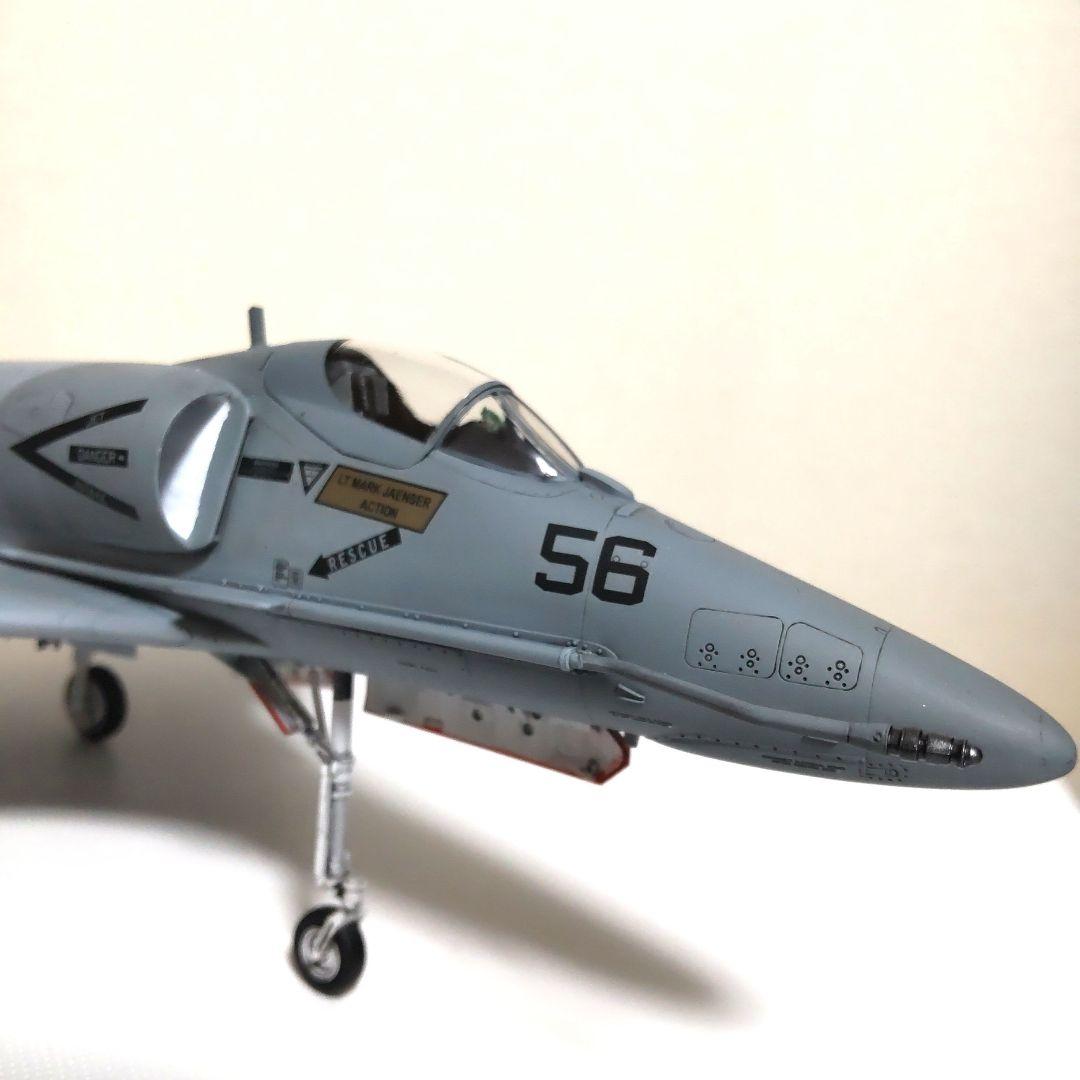 戦闘機プラモデル完成品ハセガワ1/48A−4スカイホーク　トップガン