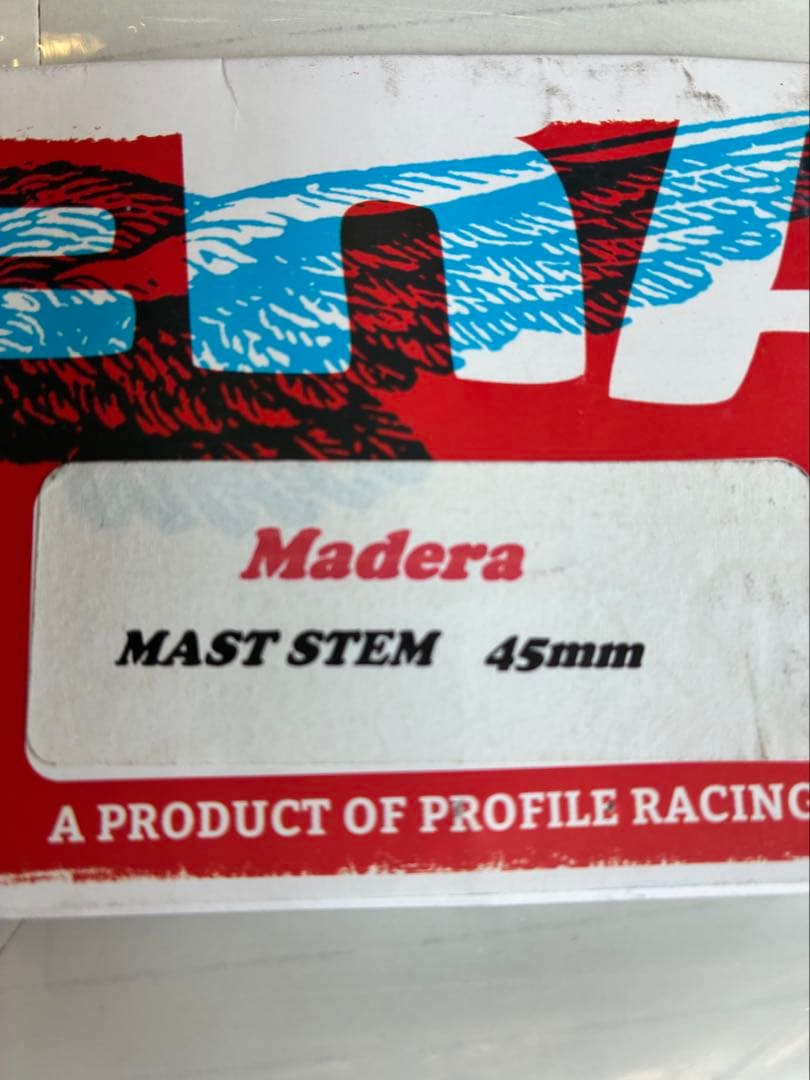 BMXステム 「Madera」Stem 45mm PROFILE RACING