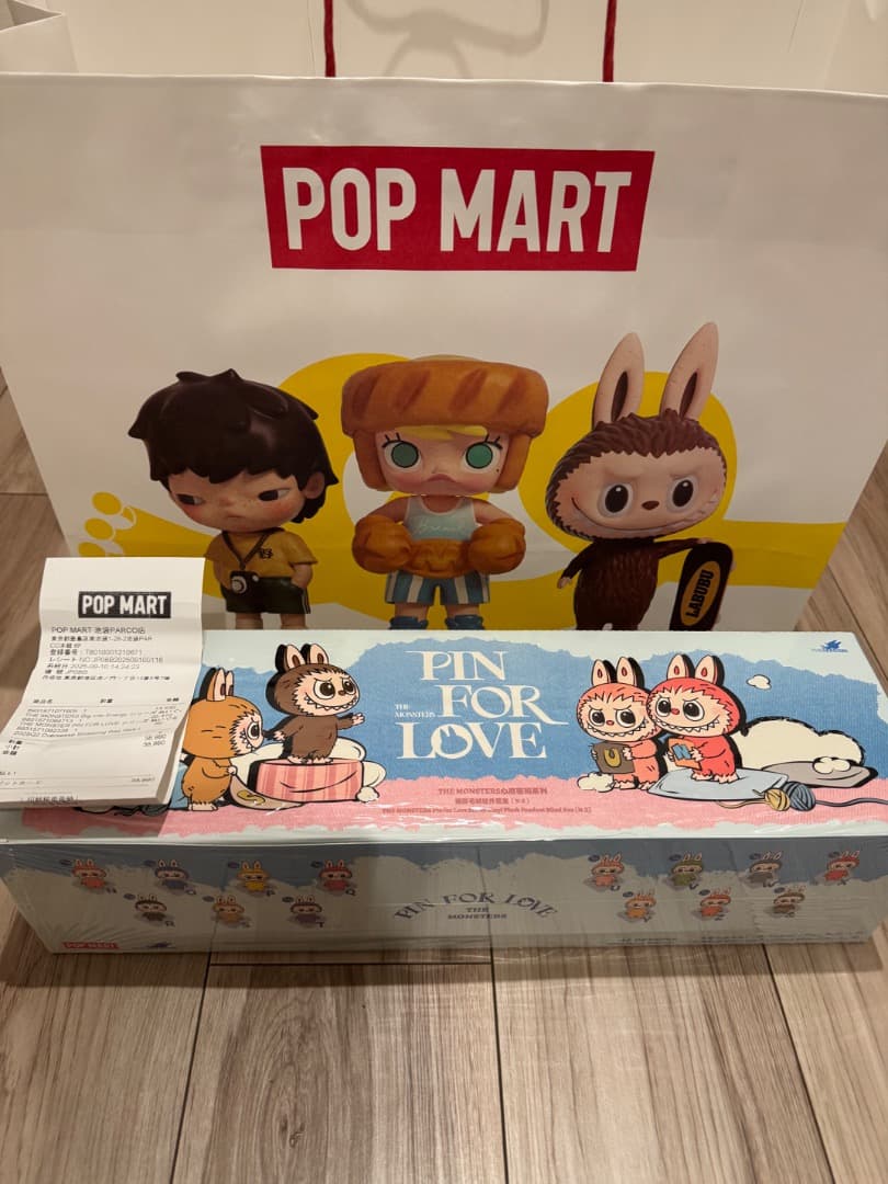 POP MART ラブブ　PIN FOR LOVEアソート ボックス