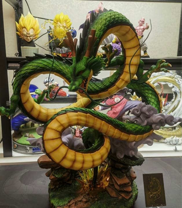 ドラゴンボール 孫悟空 神龍 フィギュア ガレージキット 特典付