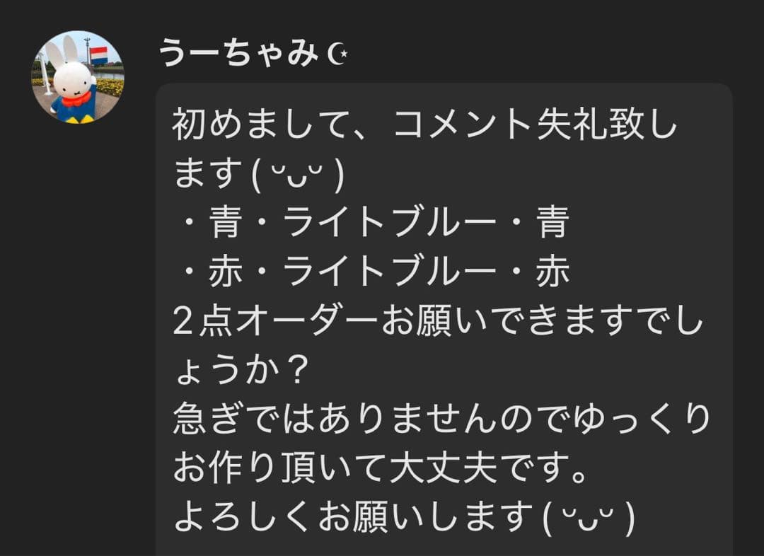 うーちゃみ ☪︎オーダーページ　すのチルソフビ服　すのチルソフビ